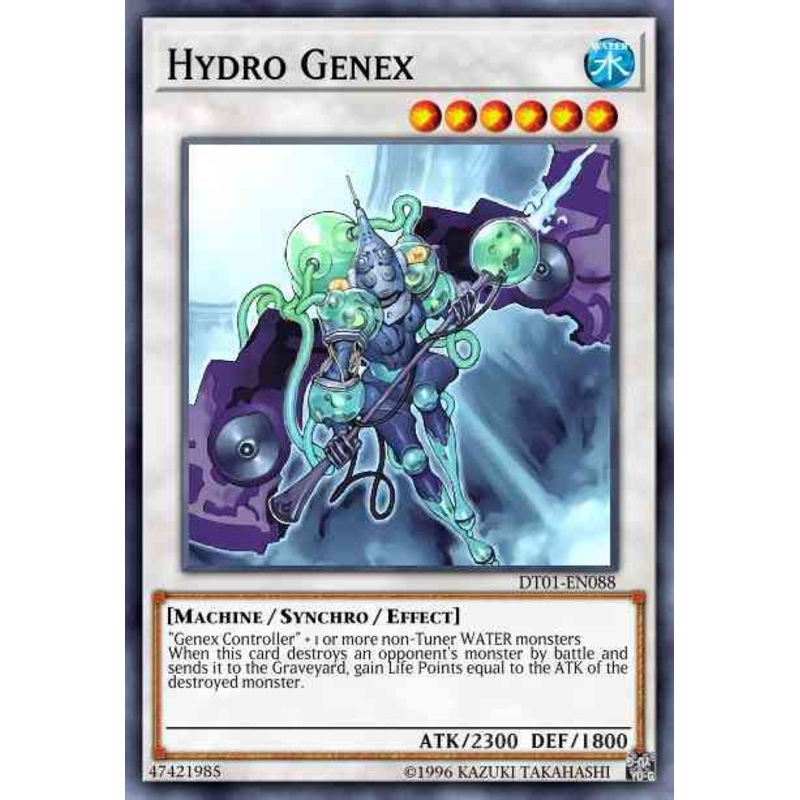 Hydro Genex - DT01-EN088 - Duel Terminal Ultra Parallel Rare - Duel Terminal - Competitive ...